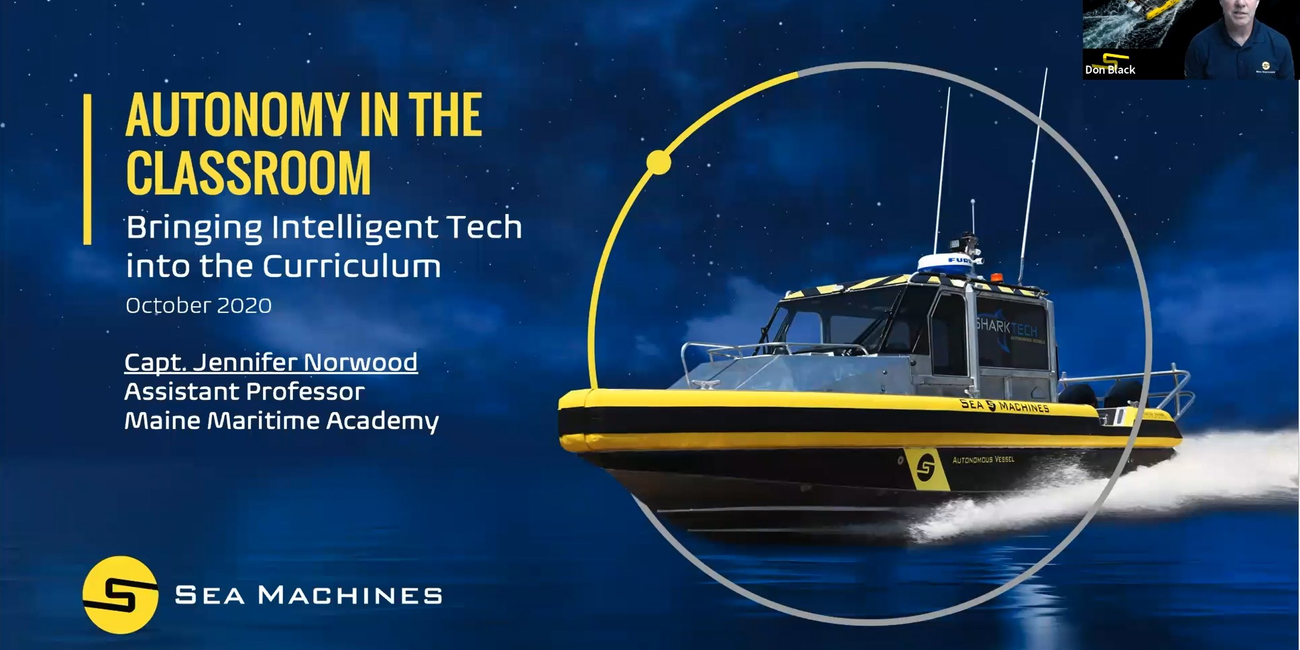 Sea Machines Webinar Series: Autonomy in the Classroom - Sea Machines ...