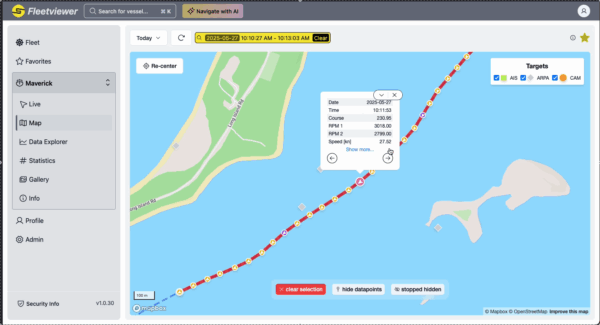 FleetViewer: Real-Time Maritime Fleet Monitoring & Analysis